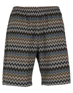 Missoni Chevron Print Knit Shorts - Black
