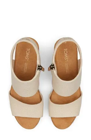 Toms Majorca Platform Sandal - Natural
