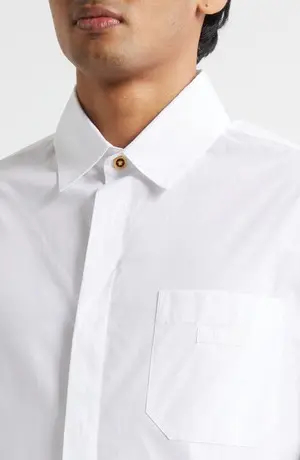 Versace Cotton Poplin Button-up Shirt