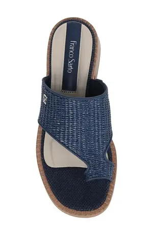 Franco Sarto Sia Slide Sandal - Navy