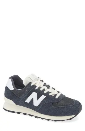 NEW BALANCE 574 Gender Inclusive Sneaker - Phantom/ Angora