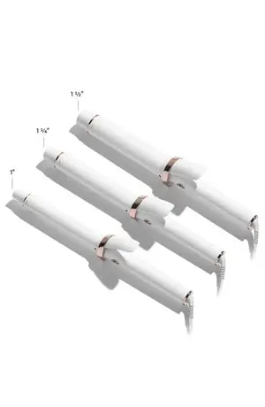 T3 Singlepass Curl X 1" Ceramic Extra-long Barrel Curling Iron - White