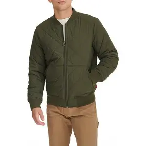 LEVI'S Quilted Bomber Jacket - Olive