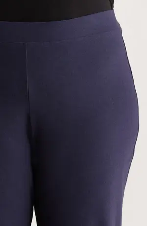 Eileen Fisher Slim Ankle-length Trousers - Ink