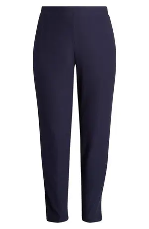 Eileen Fisher Slim Ankle-length Trousers - Ink
