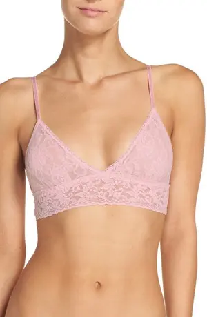 Hanky Panky Signature Lace Padded Bralette - Bliss Pink