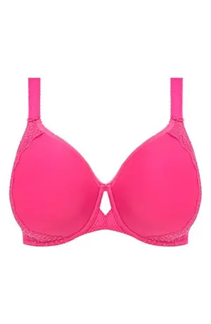 Elomi Charley Full Figure Spacer Underwire Bra - Pink