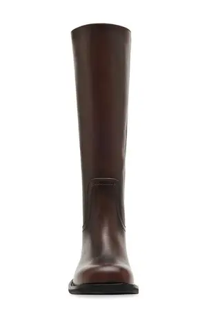 Steve Madden Riggs Knee High Boot - Brn Distre