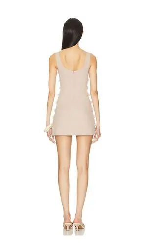 ALL THE WAYS Selena Mini Dress With Side Cut-outs