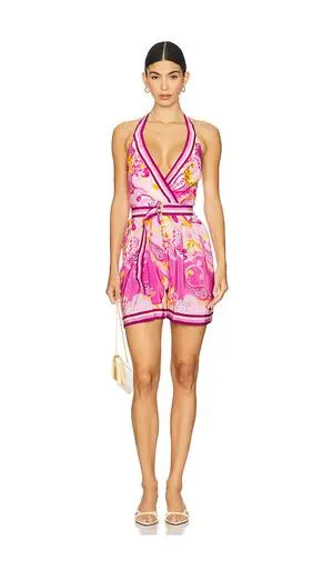 Yumi Kim Mariana Romper - Diva Paisley Pink