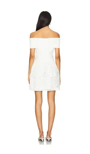Line & Dot Biva Mix-media Mini Dress