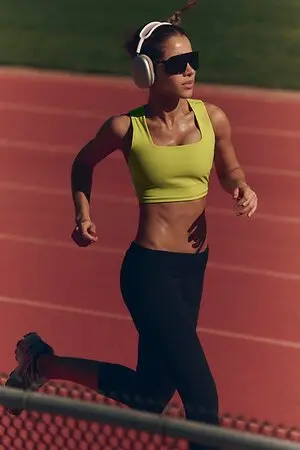 Free People Win Win Sports Bra - Honeydew