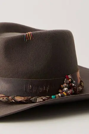 MOSSANT Desert Night Disco Fedora Hat