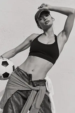 Free People Run Racer Sports Bra - Black