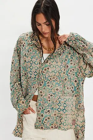 MAGNOLIA PEARL Patchwork Workshirt - Adison