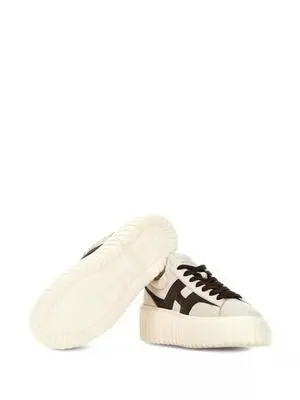 Hogan H-stripes Sneakers - Neutrals