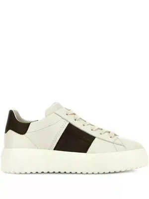 Hogan H-stripes Sneakers - White