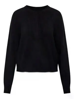 Helmut Lang Cropped Crew-neck Sweater