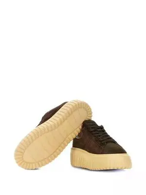 Hogan H-stripes Sneakers - Brown
