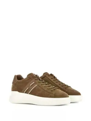 Hogan H580 Lace-up Sneakers - Brown