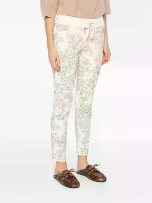 JUVIA Cotton-blend Straight Leg Pants