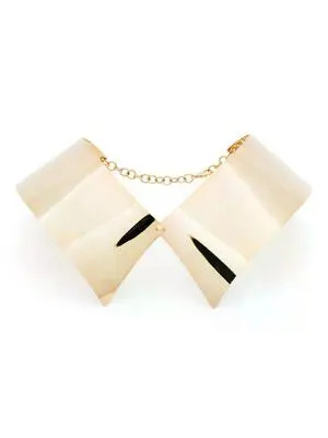 ISABEL SANCHIS Metal Collar Necklace - Gold