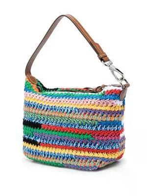 Miu Miu Colour-block Crochet Mini Bag