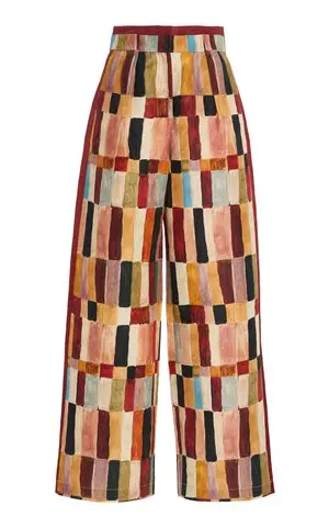 ALEMAIS Marjorelle Wide-leg Pants - Multi