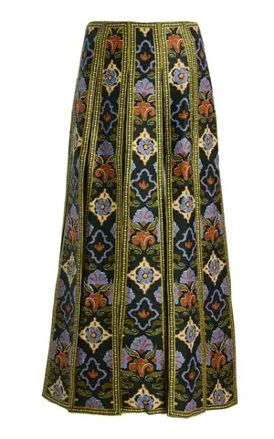 ALEMAIS Oasira Printed Maxi Skirt - Multi