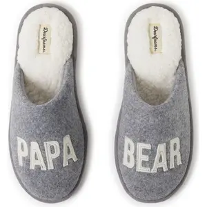 DEARFOAMS Papa Bear Scuff Slipper