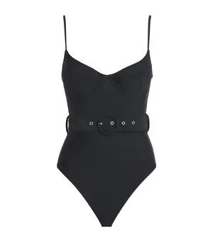 Simkhai Underwired Noa Swimsuit Black