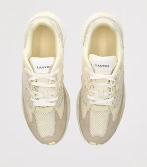 LANVIN Jla Mesh Sneakers - Beige