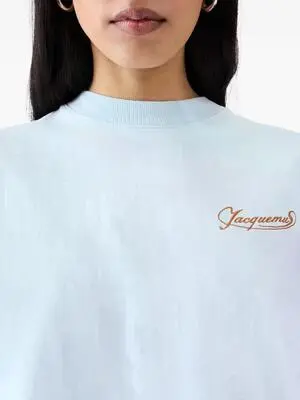 Jacquemus Cropped T-shirt - Blue