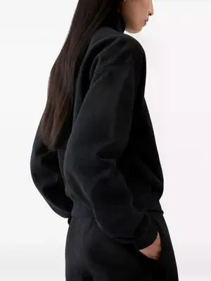 Jacquemus Zip-neck Sweater - Black