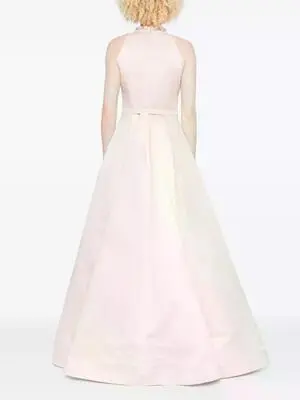 AAVVA Floral Embroidered Gown - Pink