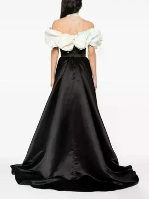 AAVVA Off-shoulder Long Length Dress