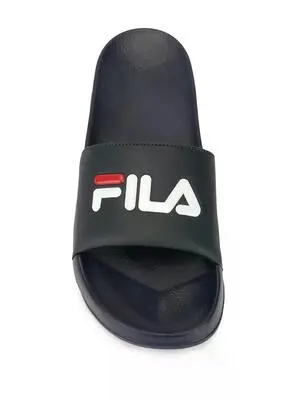 FILA Logo Pool Slides - Blue