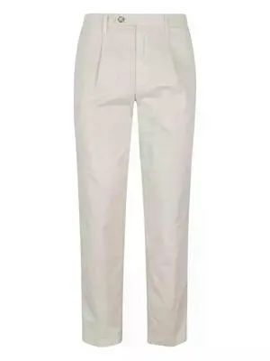 RE-HASH Tailored Chinos With Turn-up Hem