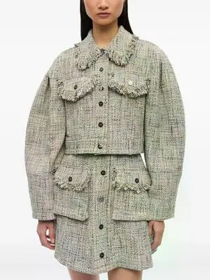 GANNI Tweed Jacket