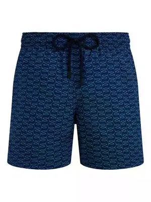 Vilebrequin Printed Swim Shorts - Blue