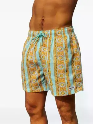 BOARDIES Graphic-print Swim Shorts