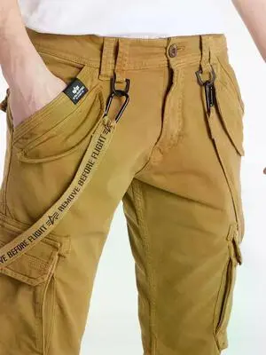 Alpha Industries Straight-leg Cargo Trousers - Brown