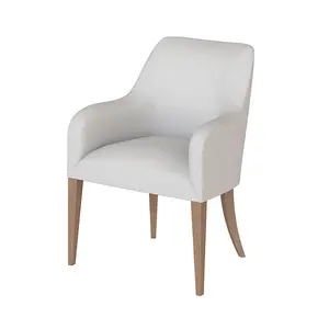 BAKER FURNITURE Kipton Arm Chair, Toffee Finish - -/toffee