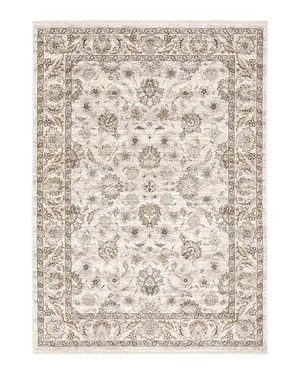 ORIENTAL WEAVERS Maharaja 070w1 Area Rug, 9'10 X 12'10 - Ivory