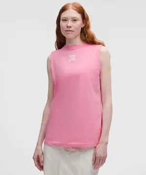 Lululemon All Yours Organic Cotton Tank Top - Candy Cloud