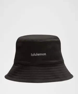Lululemon Reversible Bucket Hat Black/solar Grey