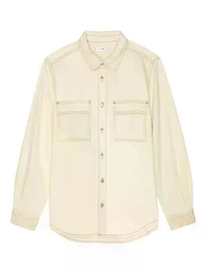 FRAME Contrast-stitching Shirt