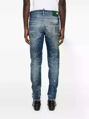 Dsquared2 Ripped Wash Jeans