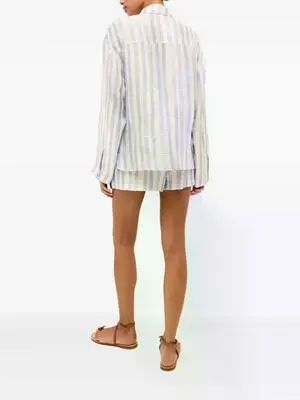 MARIE OLIVER Striped Button-up Shirt