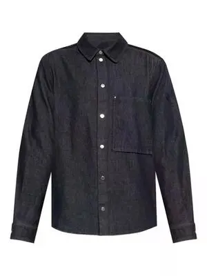 Moncler Denim Long-sleeved Shirt